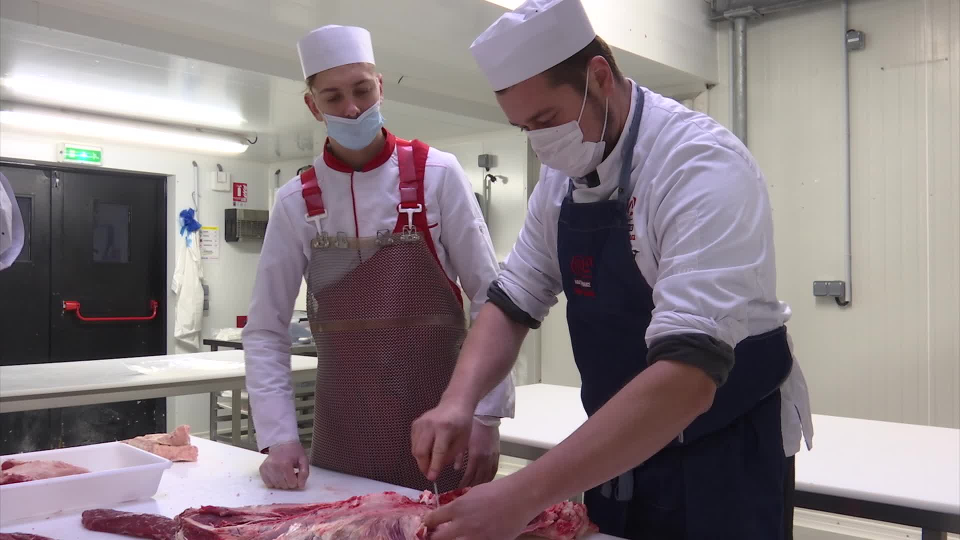 Boucher : un métier qui séduit les apprentis - 27/01/2022 - Vidéo Wéo